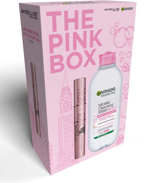 Maybelline New York Garnier & Maybelline New York The Pink Box Gift Set ...