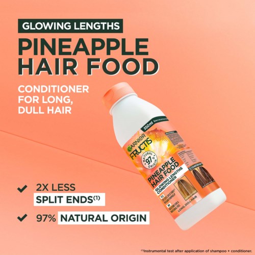 Garnier Fructis Kids Sensitive Advanced Pineapple Hair Food Glowing ...