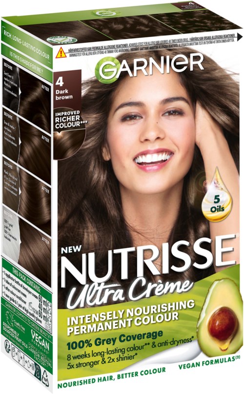 Garnier Nutrisse Cream 4 Cacao | lyko.com