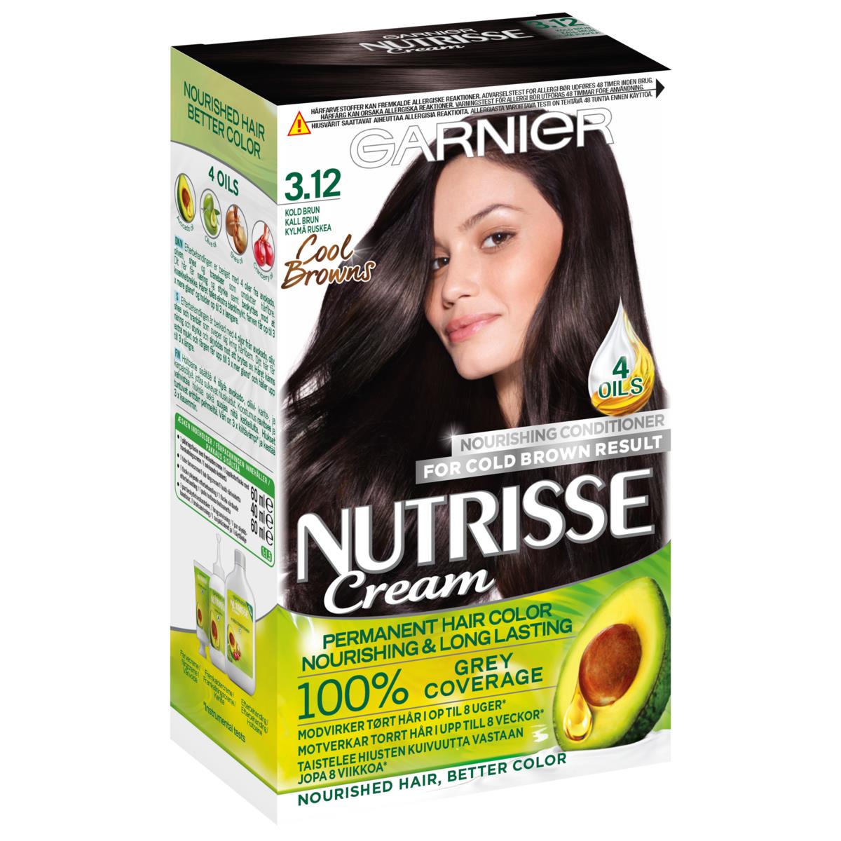 Garnier Nutrisse Cream Frozen brown | lyko.com