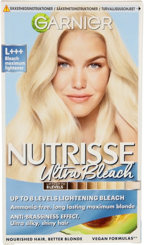 Garnier Truly Blondes Nutrisse Ultimate Blonding Ultimate Platinum Garnier Truly Blondes Nutrisse Ultimate Blonding Ultimate Platinum