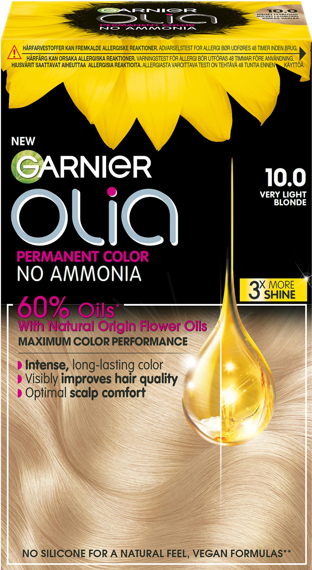 Garnier Olia Permanent Color 10.0 Very Light Blonde | lyko.com