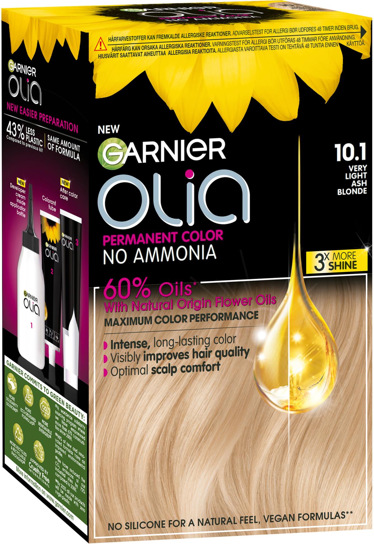 Garnier Olia Permanent Color 10.1 Very Light Ash Blonde | lyko.com