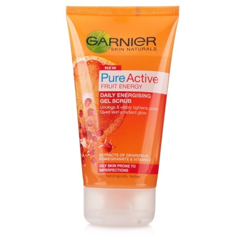 Garnier Pure Active Fruit Energy Energising Exfoliating Gel 150 ml ...