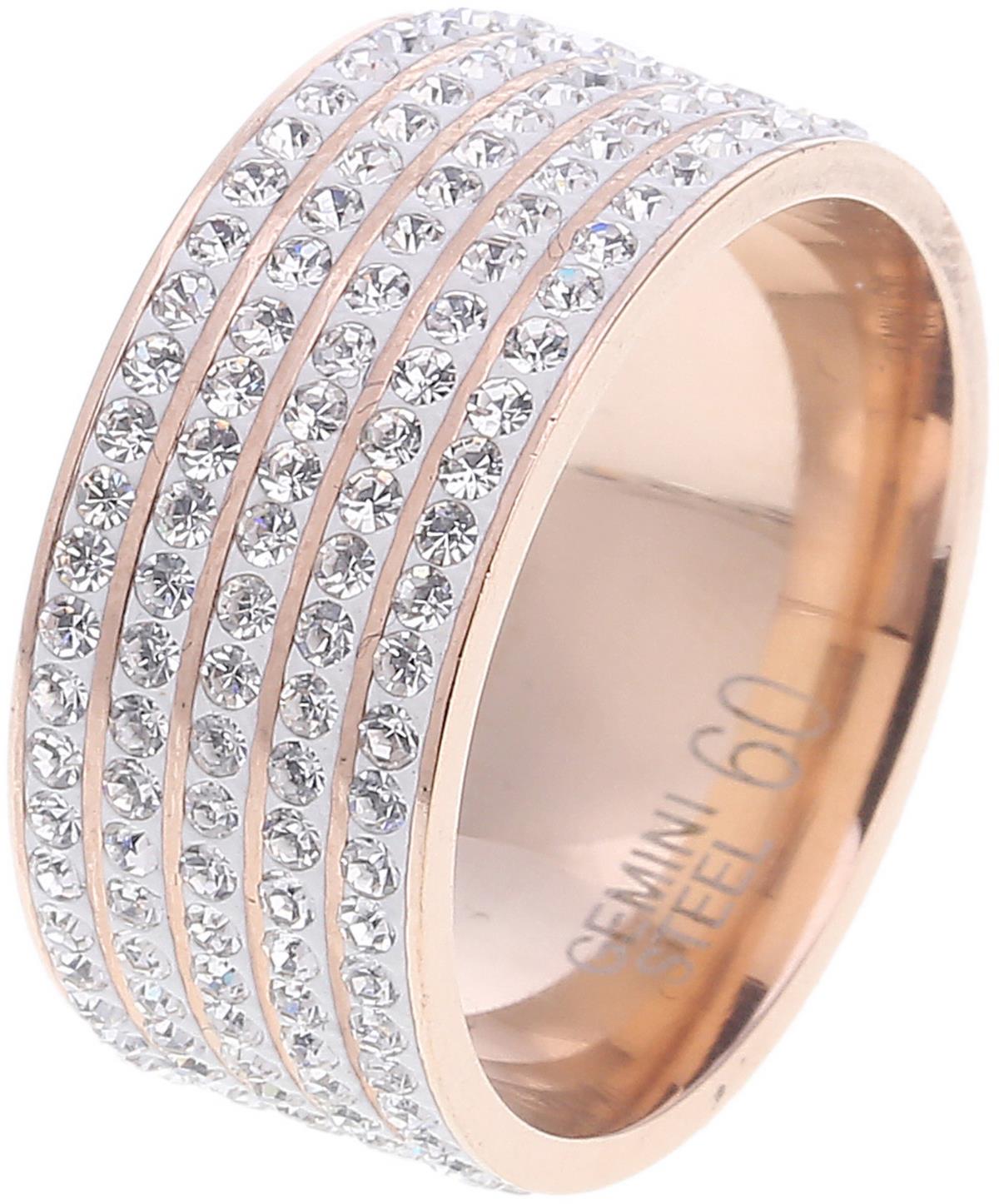 Gemini By Helen Ring Crystal Gold 60 mm | lyko.com