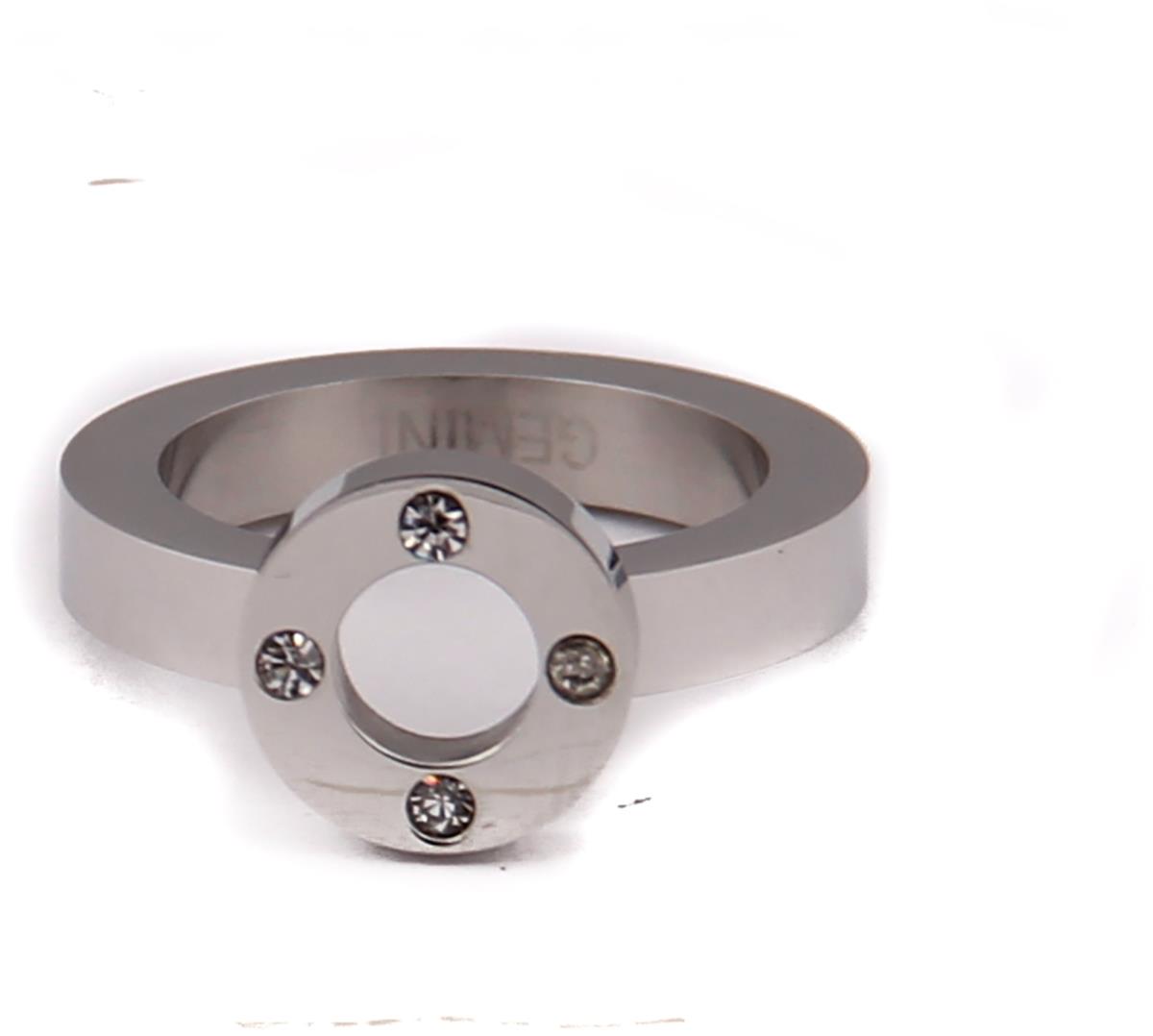 Gemini r6 Steel 56 Ring Silver 56 st | lyko.com