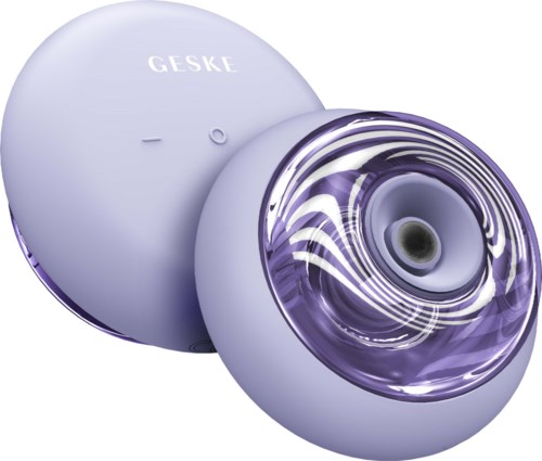 Geske 9 in 1 Sonic Cool & Warm Face and Body Massager Purple | lyko.com