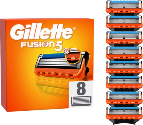 Gillette Fusion5 Razor blades for men 8 pcs | lyko.com