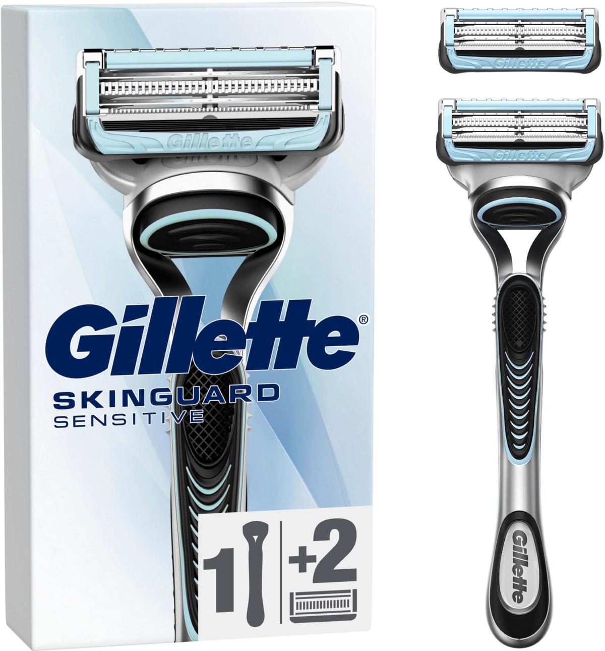 Gillette SkinGuard Sensitive Razor for men 1 razor 2 razor | lyko.com