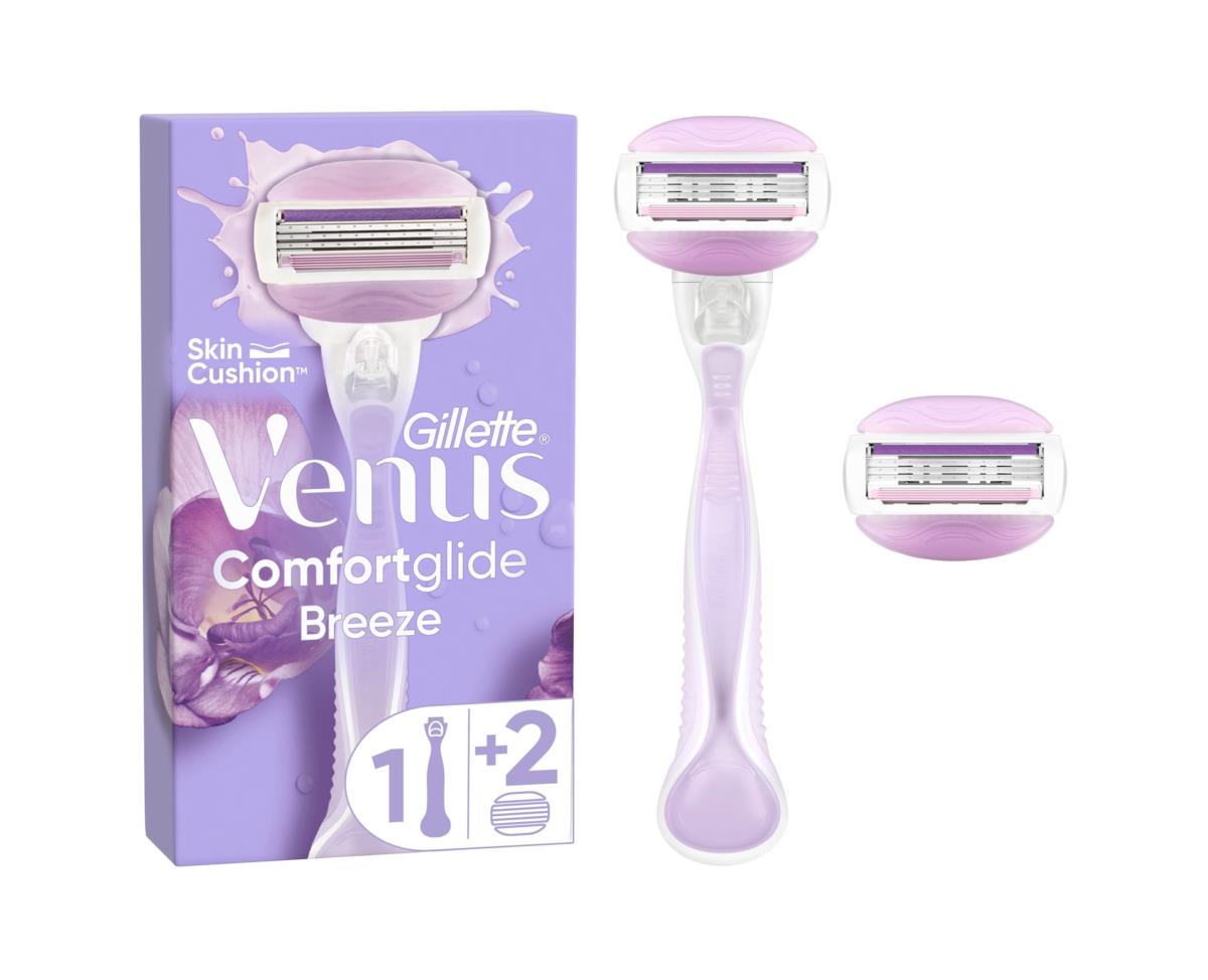 Gillette Venus Comfortglide Breeze razor 2 razor blade refills | lyko.com