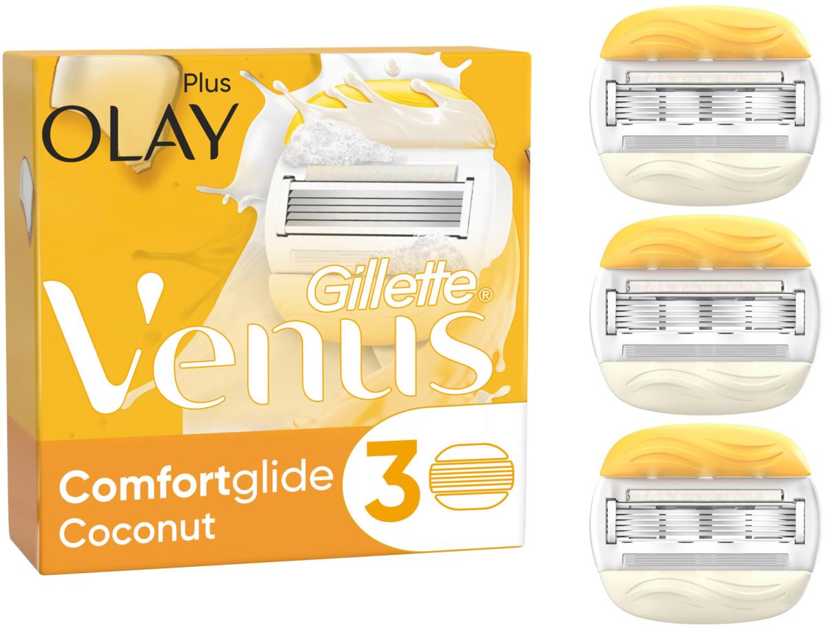 Gillette Venus ComfortGlide Coconut Plus Olay Razor Blades 3 St. | lyko.com