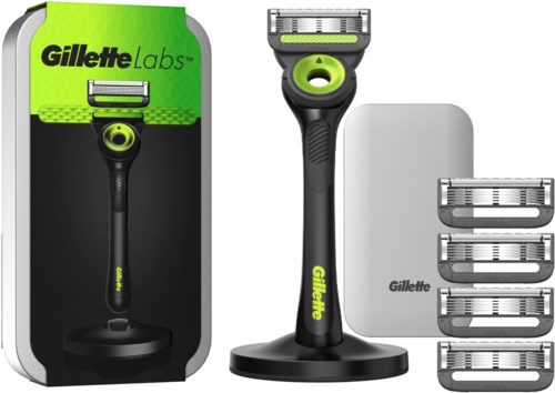 Gillette Labs With Exfoliating Bar Razor Travel Case 5 Blades | lyko.com