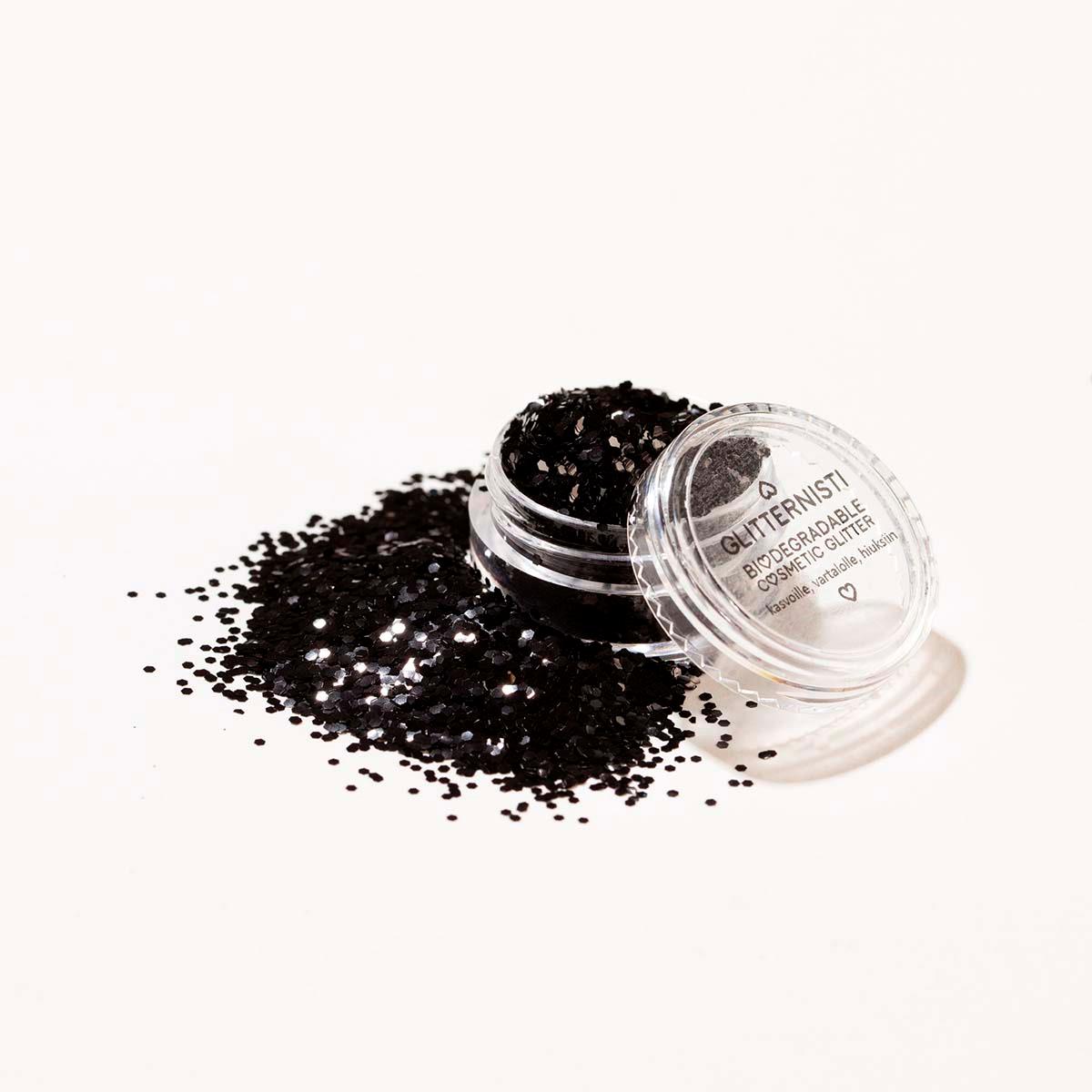 Glitternisti Cosmetic Glitter Shiny Black | lyko.com