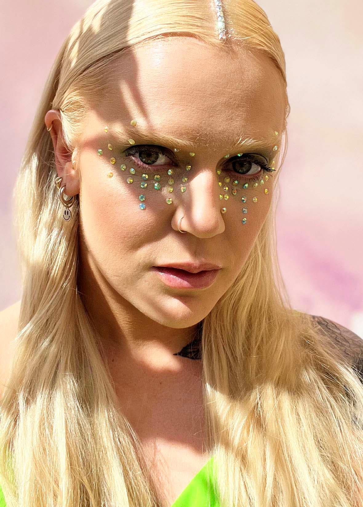 Glitternisti Mini Face Gems Iridescent | lyko.com