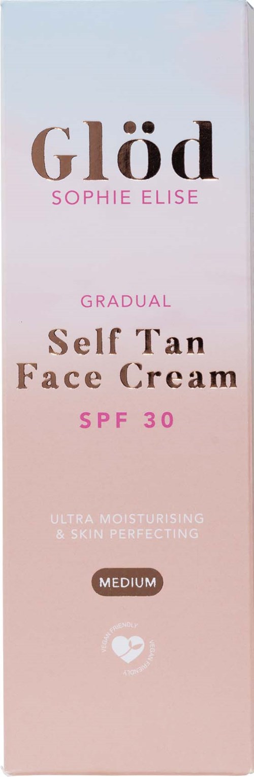 Glöd Sophie Elise Gradual Self Tan Face SPF30 50 ml | lyko.com