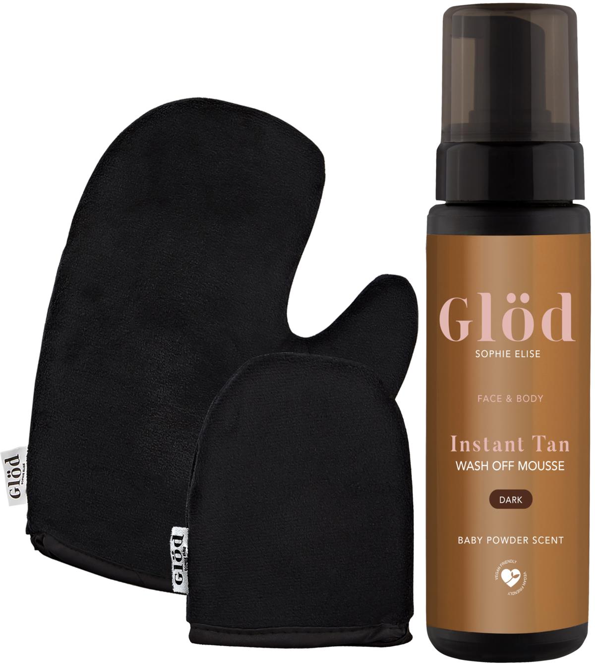 Glöd Sophie Elise Instant Tan Wash Off Dark Kit | lyko.com