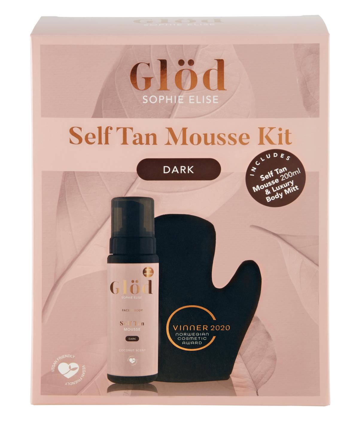 Glöd Sophie Elise Self Tan Mousse Kit Dark | lyko.com