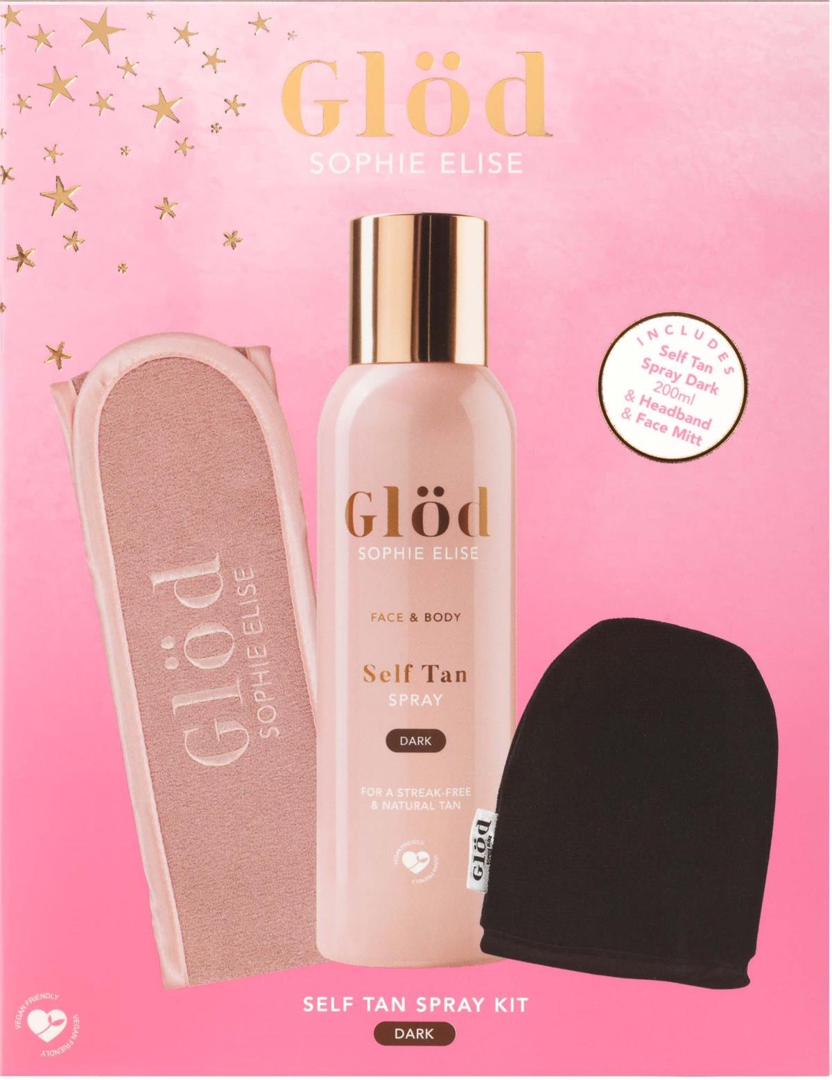 Glöd Sophie Elise Self Tan Spray Kit Dark | lyko.com