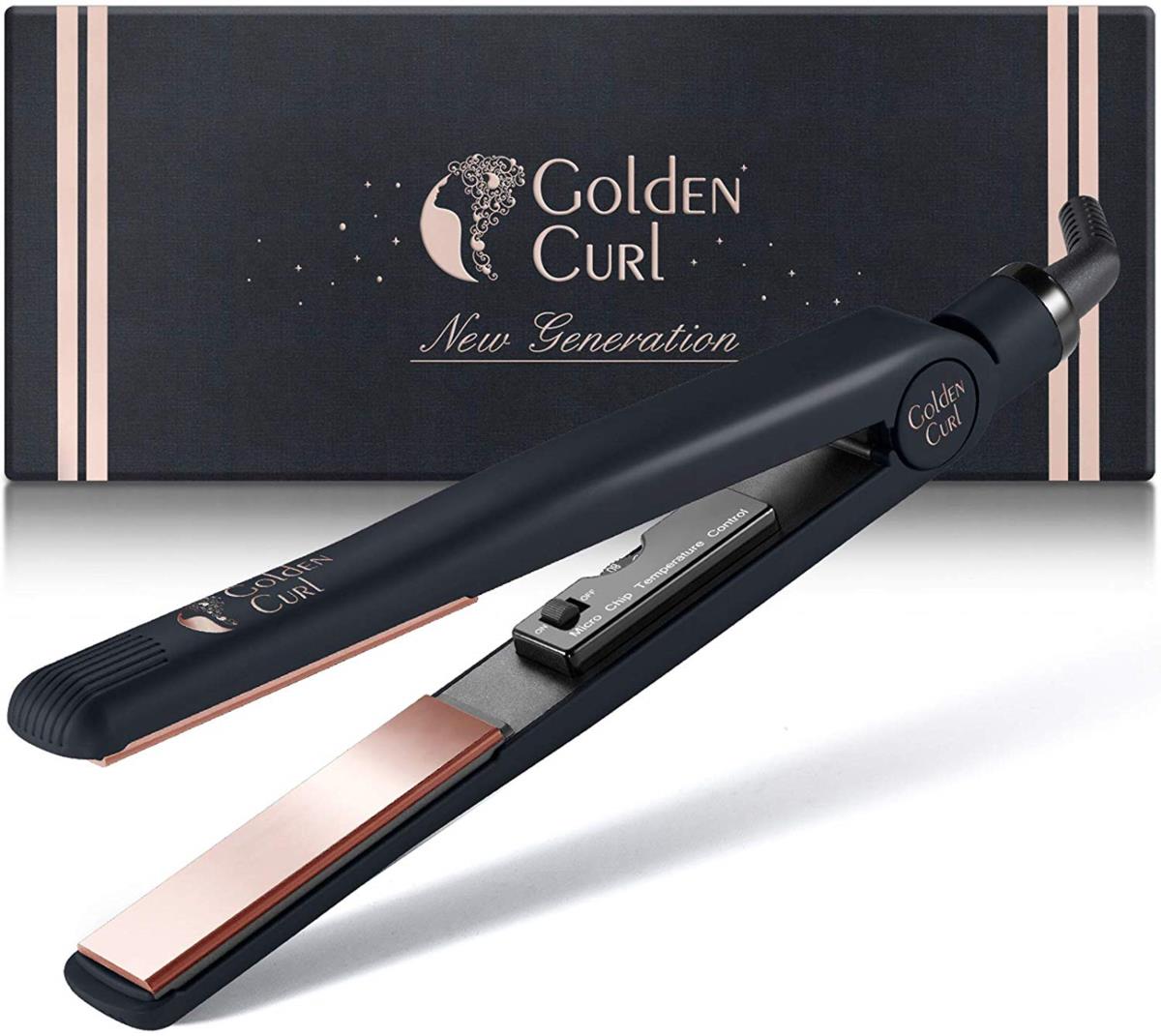 Golden Curl 829 Rose Gold Straightener | lyko.com