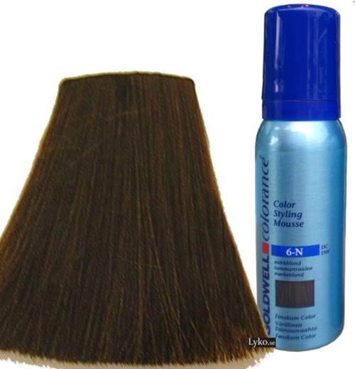 Goldwell Color Styling Mousse 6N Mörkblond | lyko.com