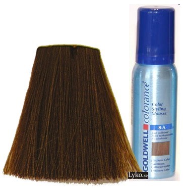Goldwell Color Styling Mousse 8A Ljus Askblond | lyko.com