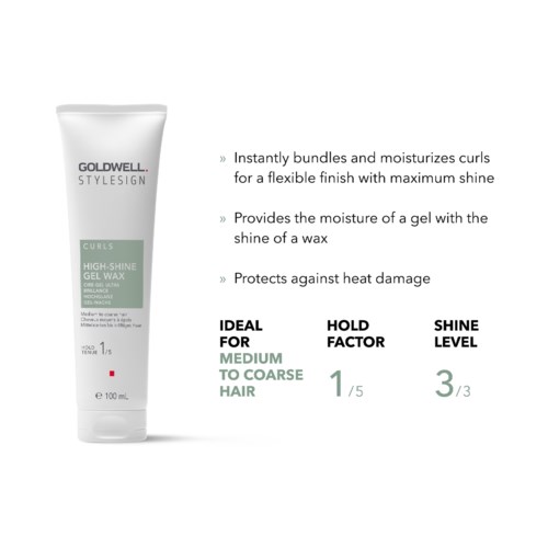 Goldwell StyleSign Curls High-Shine Gel Wax 100 ml | lyko.com
