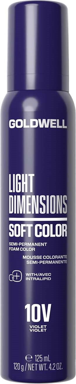 Goldwell Light Dimensions Soft Color Semi-Permanent Foam 10V Violet ...