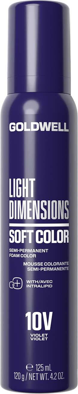 Goldwell Light Dimensions Soft Color Semi-Permanent Foam 10V Violet ...