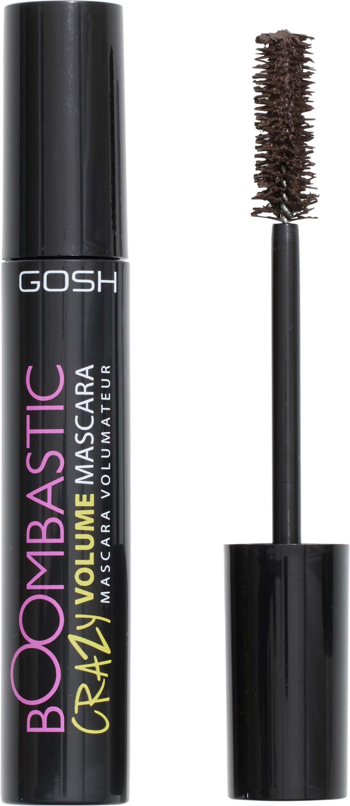 Gosh Boombastic Crazy Mascara 005 Chocolate Brown | lyko.com