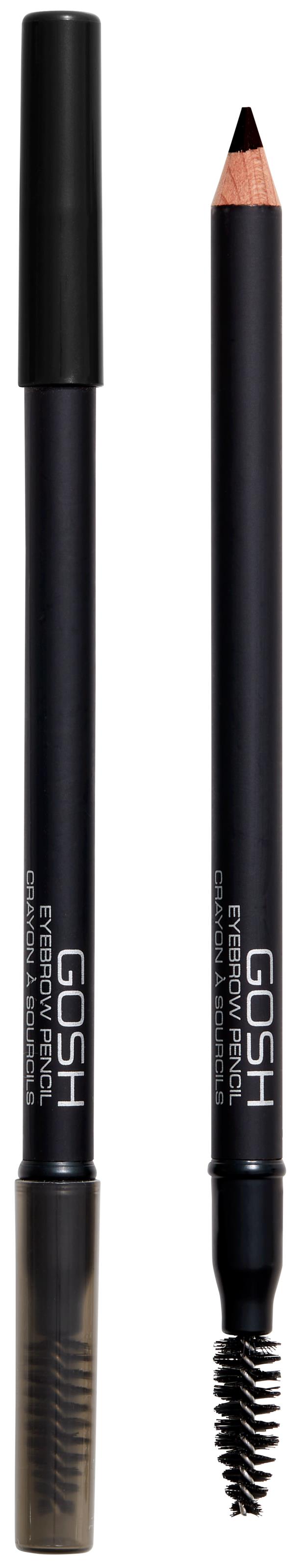 Gosh Eye Brow Pencil Soft Black | lyko.com