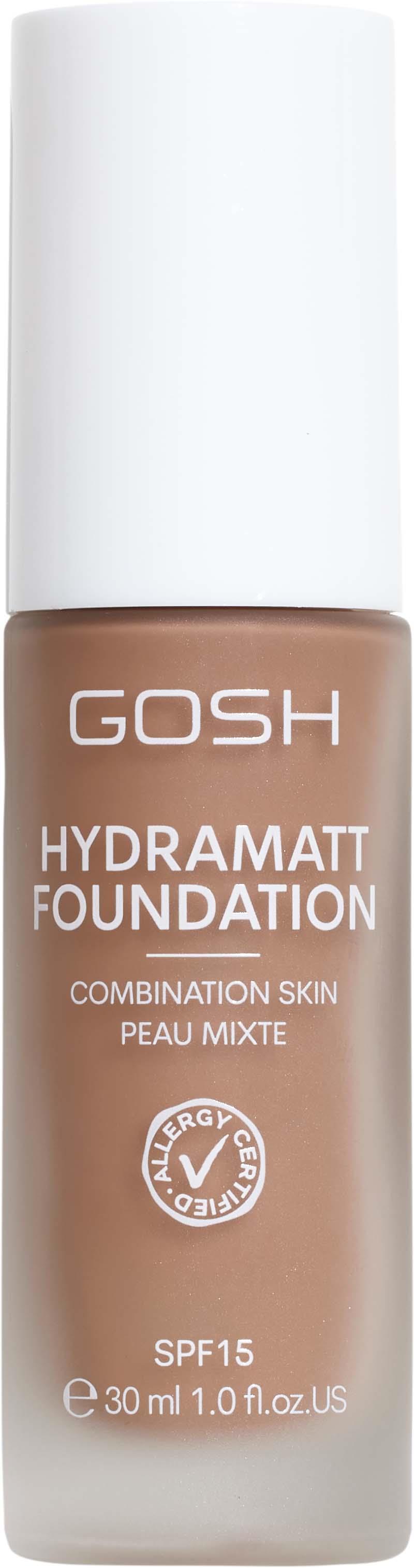 Gosh Hydramatt Foundation 30 ml 014R Dark - Red/Warm Undertone | lyko.com