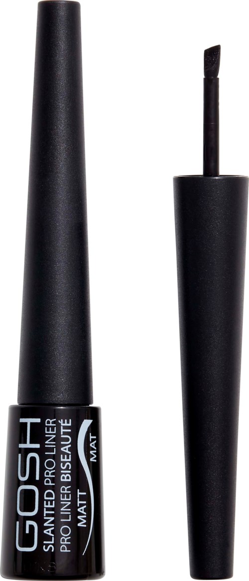 Gosh Slanted Pro Liner 002 Matt Black | lyko.com