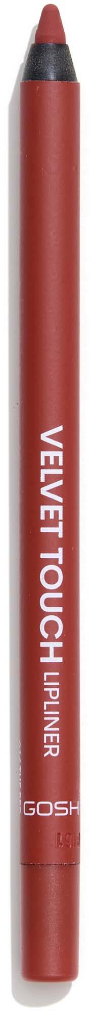 Gosh Velvet Touch Lip Liner Waterproof 016 The Red | lyko.com