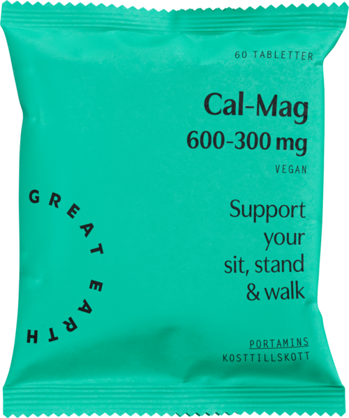 Great Earth Cal-Mag 600-300 mg 60 tab Refill | lyko.com