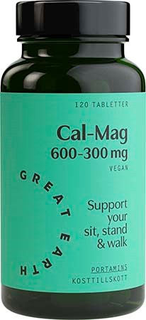 Great Earth Cal-Mag 600/300 mg 120 Tab | lyko.com