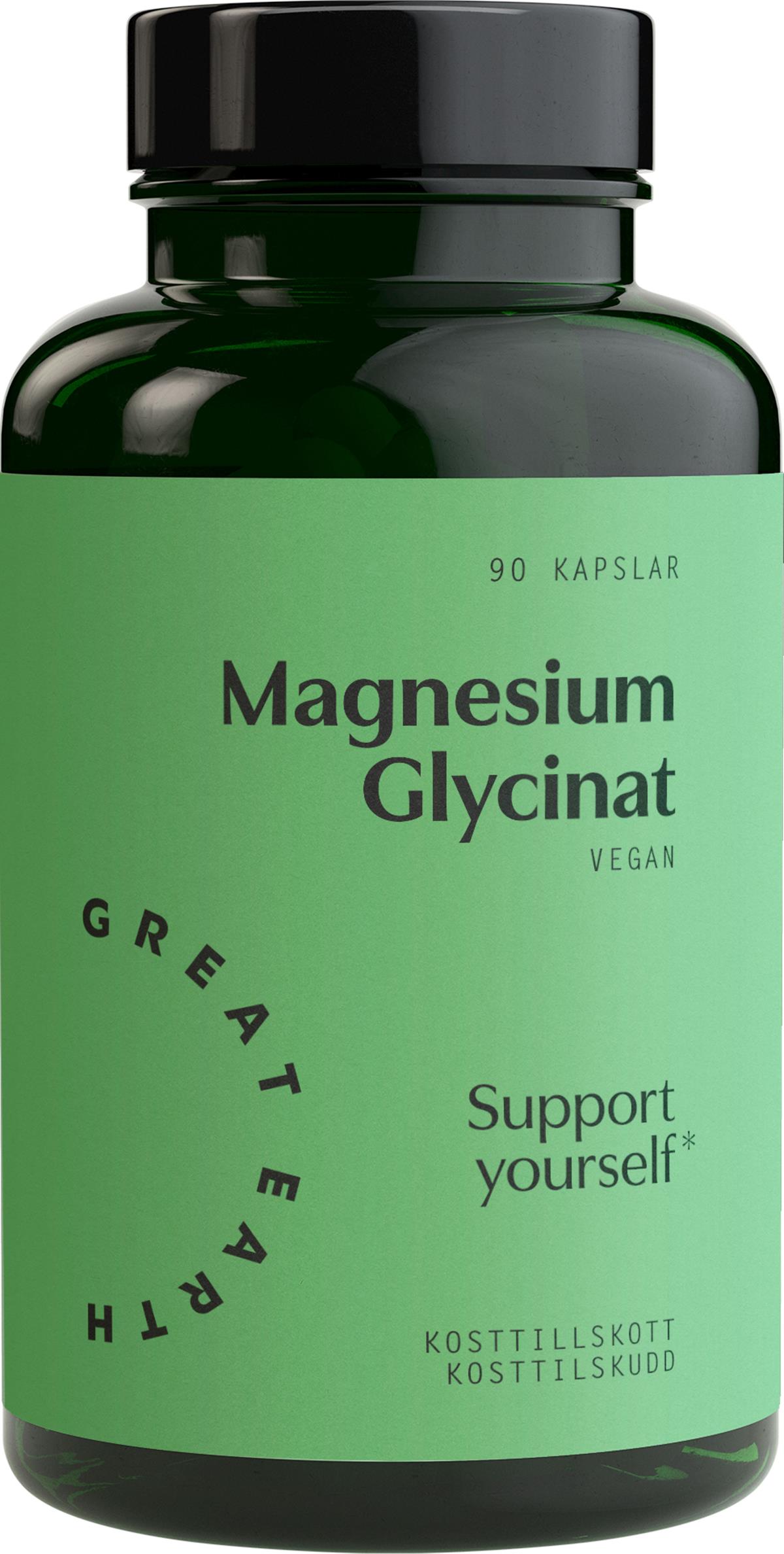 Great Earth Magnesiumglycinat 90 pcs | lyko.com