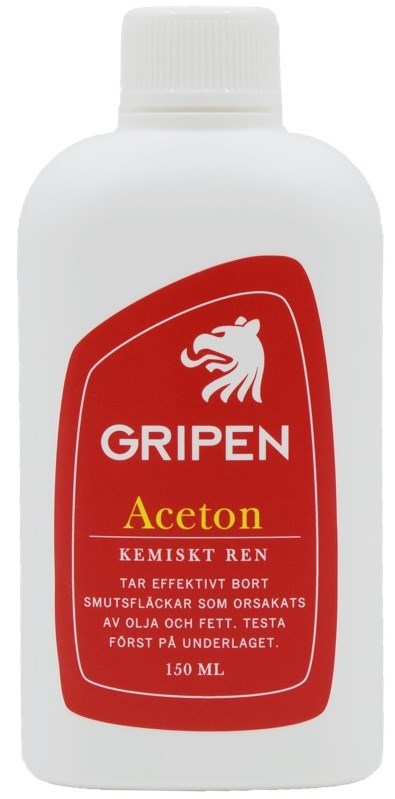 Gripen Acetone Chemically Clean 150 ml | lyko.com