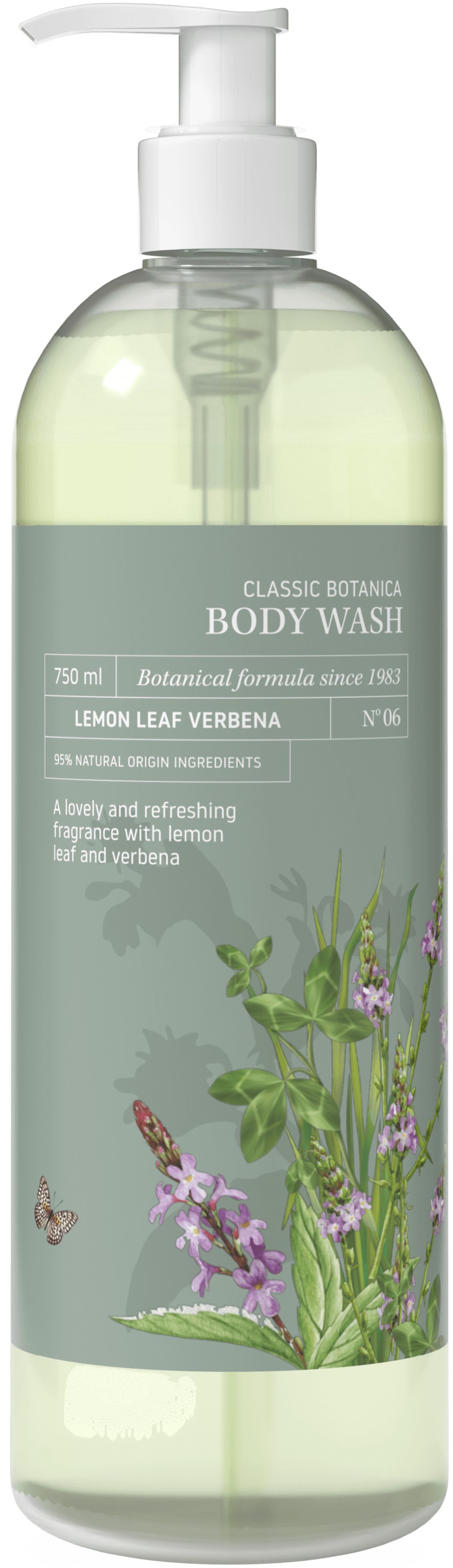 Gunry Body Wash Classic Botanica Lemon Leaf Verben 750 Ml Lyko Gunry Body Wash Classic Botanica Lemon Leaf Verben 750 Ml Lyko