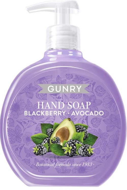 Gunry Hand Soap Blackberry Avocado 500 ml | lyko.com