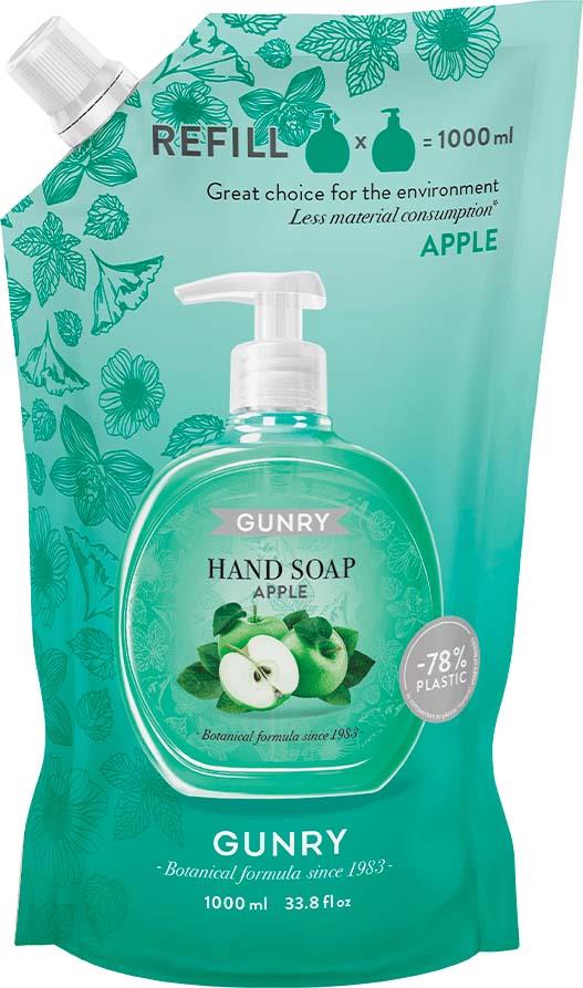Gunry Handsoap Refill Original Apple 1000 ml | lyko.com