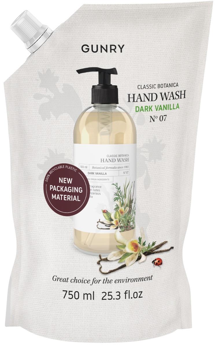 Gunry Liquid Soap Class Botanica Dark Vanilla Refill 750 ml | lyko.com