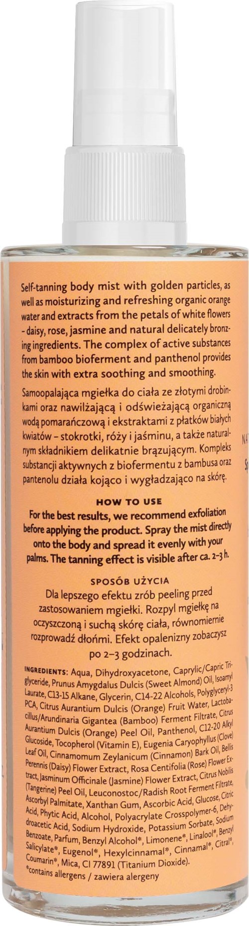 Hagi Natural Bronzing Body Mist Spicy Orange 100 ml | lyko.com