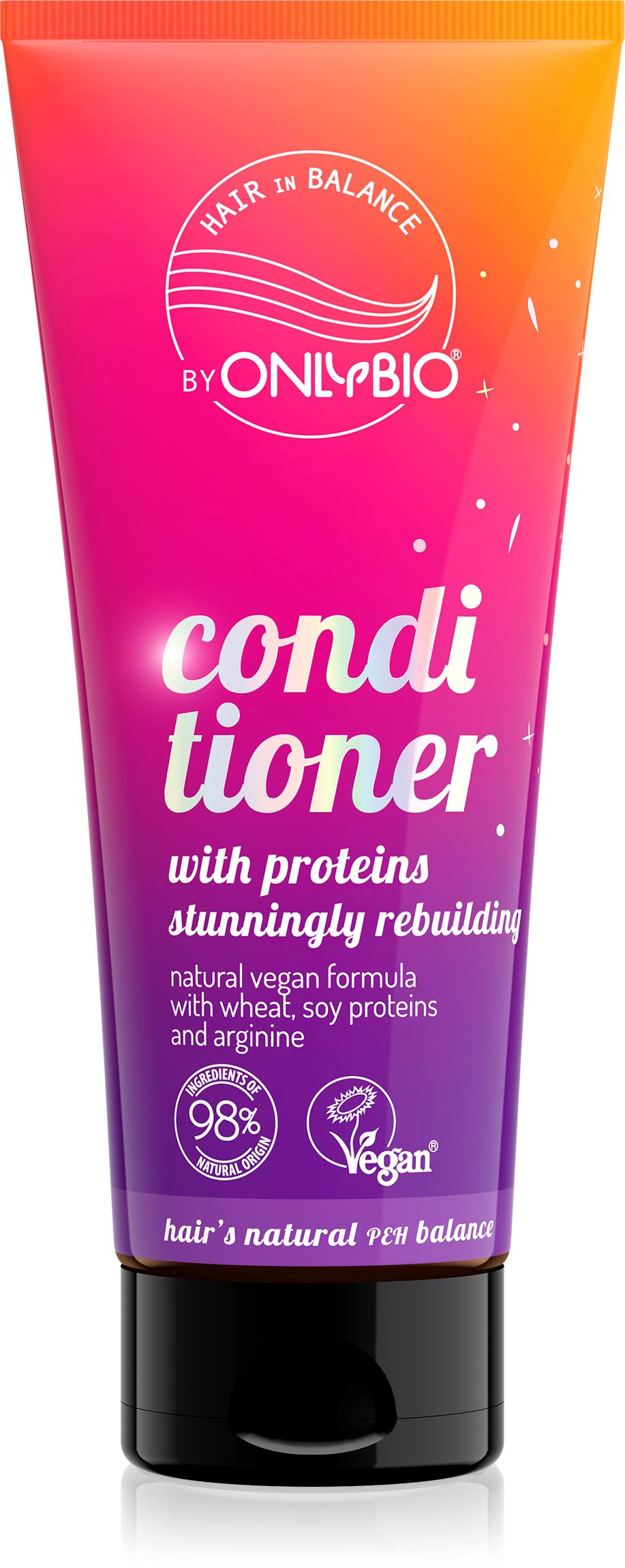 Hair in Balance by ONLYBIO Conditioner with proteins stunningly ...