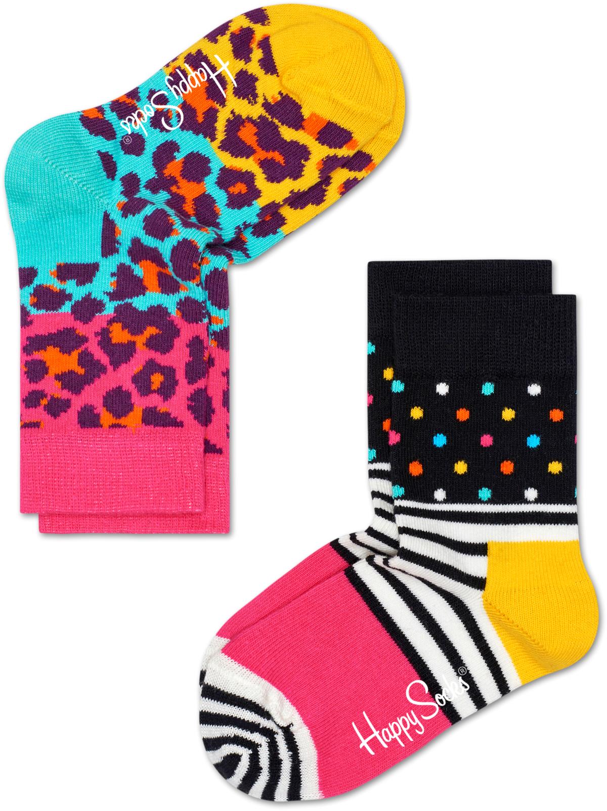 Happy Socks Kids Leopard Stripe 0-12M | lyko.com