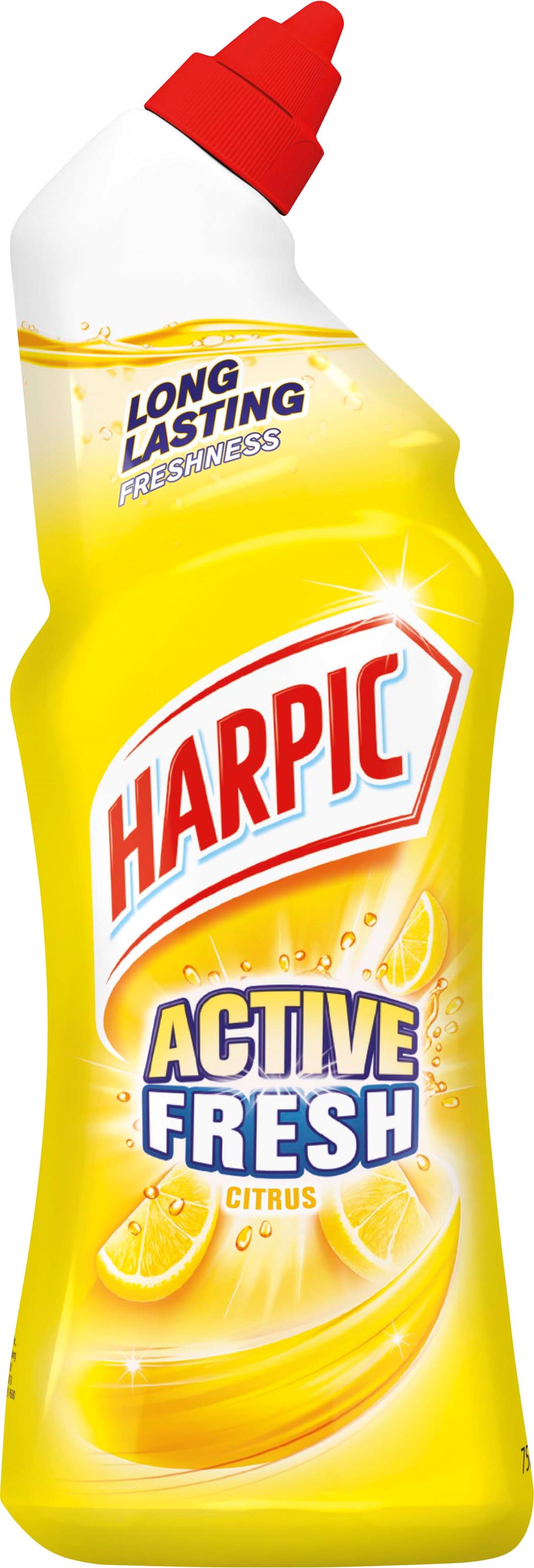 Harpic Active Fresh Citrus Desinfecting Toilett Cleaner 750 ml | lyko.com