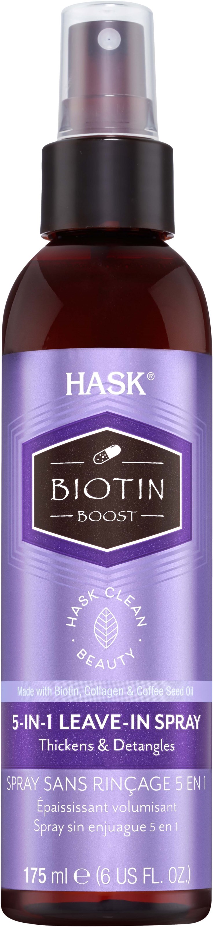 HASK Biotin Biotin 5 in 1 Leave In Spray 175 Ml Lyko HASK Biotin Biotin 5 in 1 Leave In Spray 175 Ml Lyko