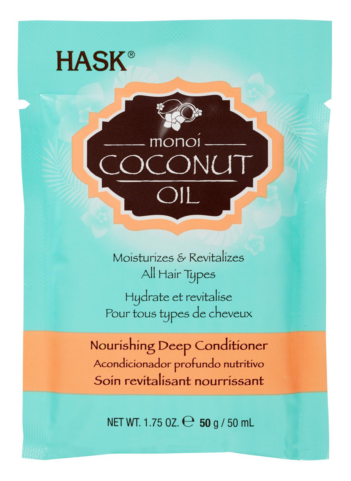 HASK Coconut Oil Nourishing Deep Conditioner 50 ml | lyko.com