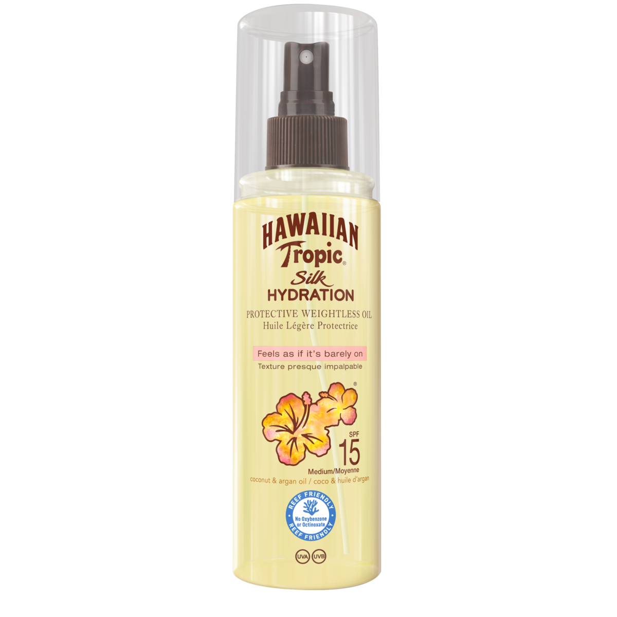 Hawaiian Tropic Silk Hydration Dry Oil Mist SPF15 150 ml | lyko.com