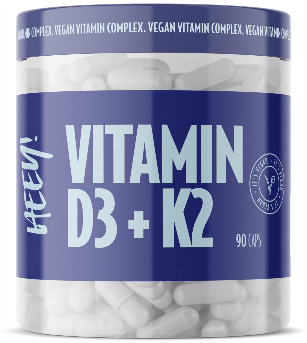 Heey! Vitamin D3/K2 + Superfruits 90 pcs | lyko.com