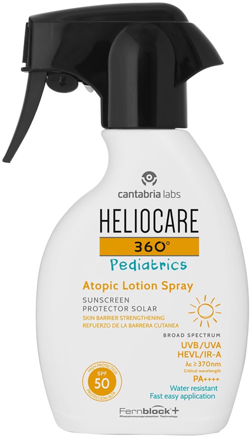 HELIOCARE 360º PEDIATRICS Atopic Lotion Spray SPF50 250 ml | lyko.com